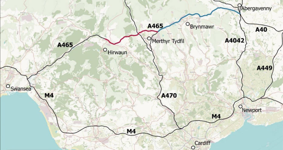 A465 Sections 5 and 6 Dualling: Implementing Innovative Infrastructure Delivery in Wales | Jacobs